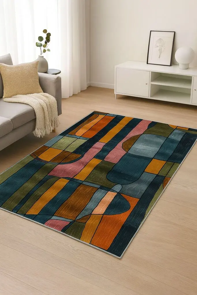 Conceptum Hypnose Tepih BSR-8, Pravougaoni, 50 x 60 cm, Šareni