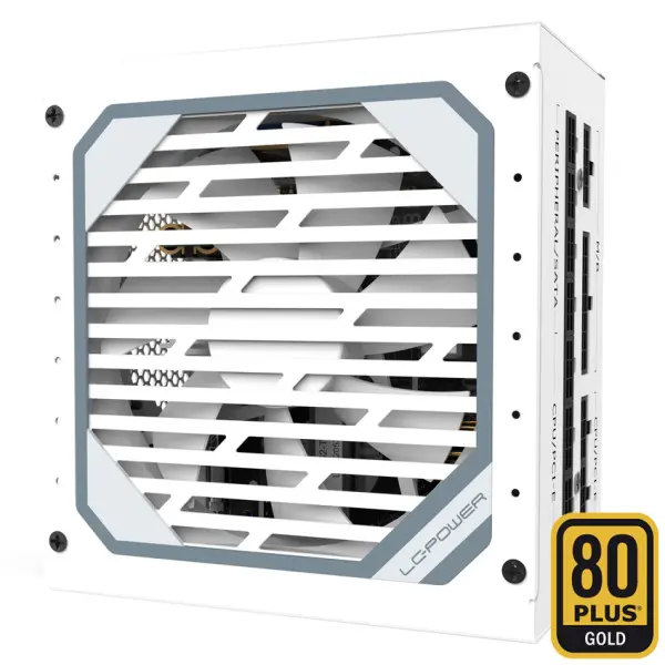 1000W LC Power LC1000MW V2.31 80 PLUS GOLD WHITE EDITION