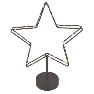Novogodišnja LED dekoracija - Star, 32 cm