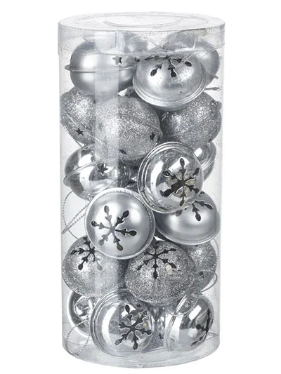 Novogodišnji ukras set 24 - Silver Bells
