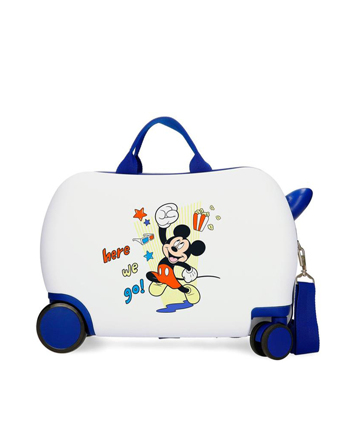 KOFER HORIZONTAL MICKEY HERE WE GO WHITE Disney