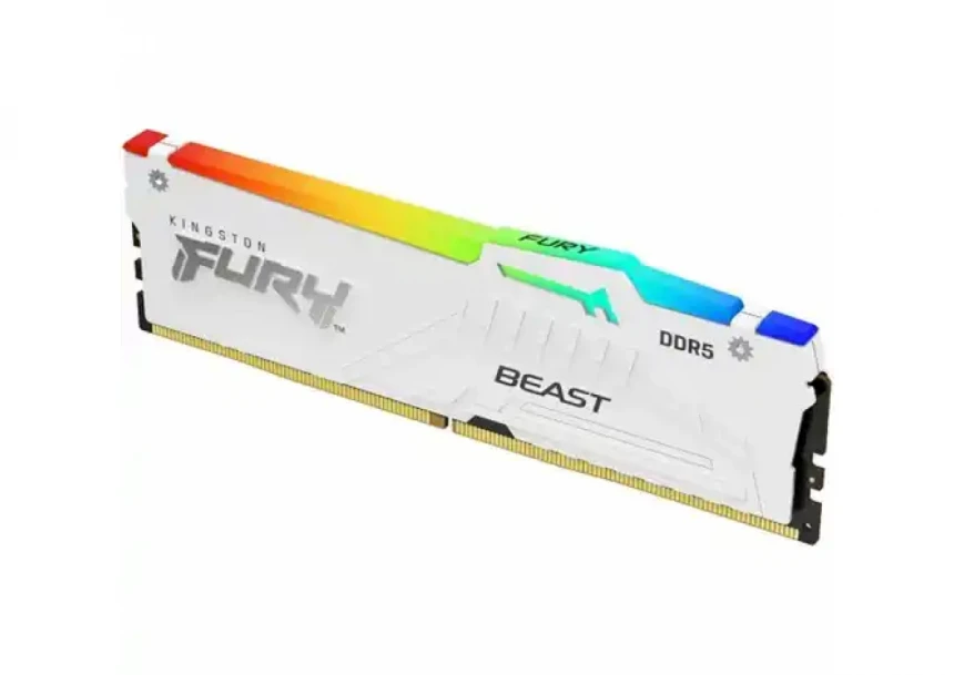 Memorija DDR5 16GB 6000MHz Kingston Fury Beast RGB KF560C36BWE2A-16