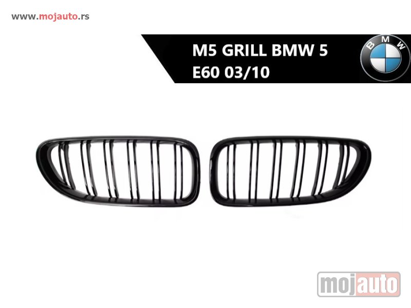 BMW 5 E60 M5 prednji grill 03-10