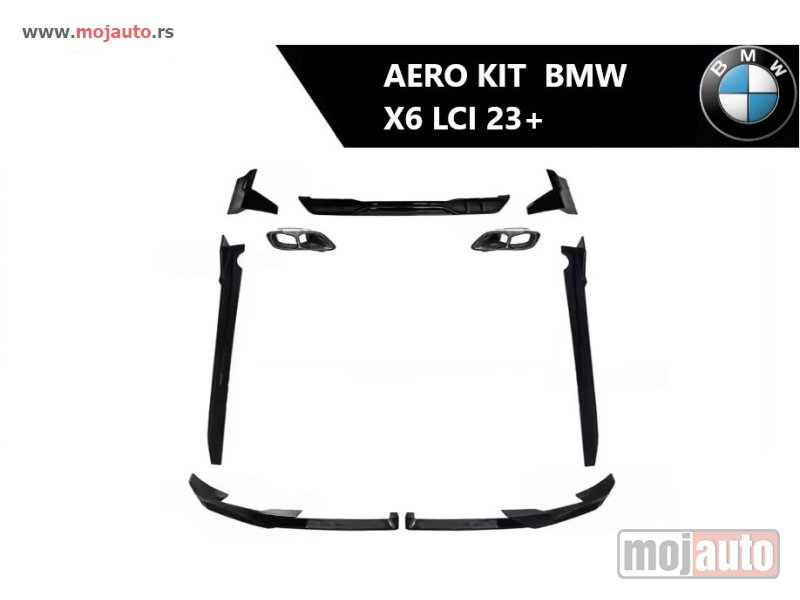 BMW X6 G06 LCI aero kit 2023+