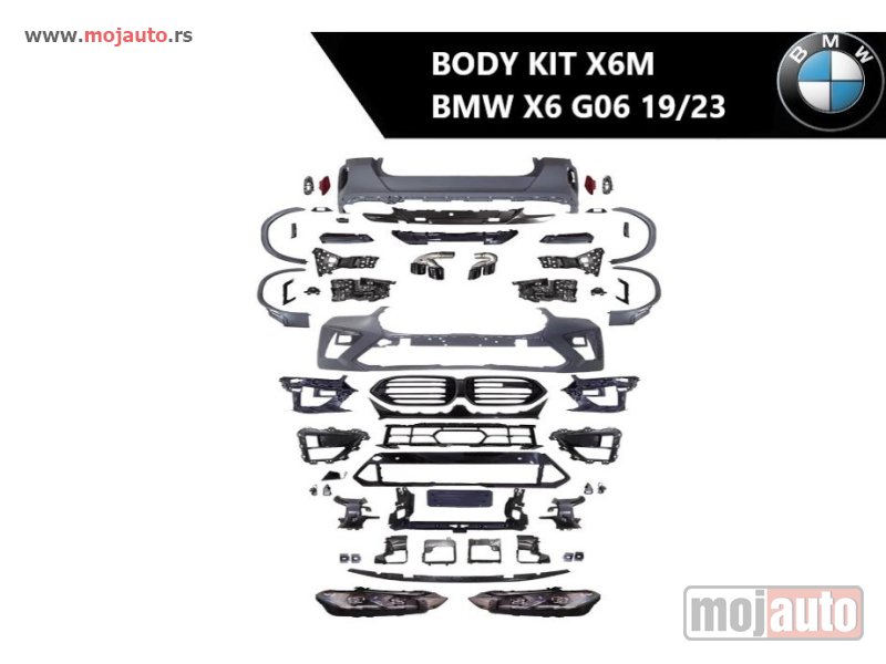 BMW X6 G06 X6M body kit 19-23
