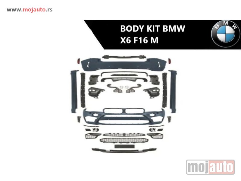 BMW X6 F16 M body kit 14-19