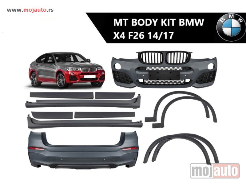 BMW X4 F26 MT body kit 14-17
