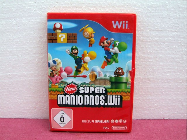 New Super Mario Bros Wii igrica za konzolu ORIGINAL+GAR
