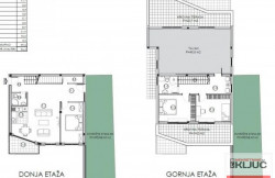 SREMSKA KAMENICA, 97m2 plus dve terase 23m2 i 14m2, tavan 47m2 i dvorište 45m2, sa pdv