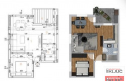 ADICE, 47m2, Dvosoban sa pdv
