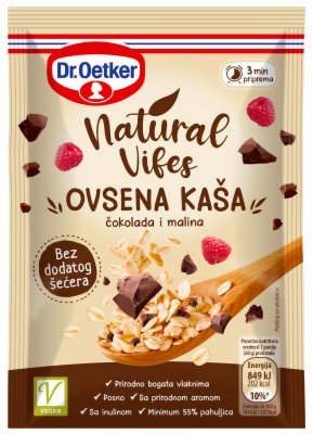 KAŠA OVSENA ČOKOLADA&MALINA DR.OETKER 60G