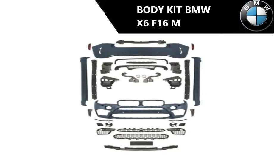 BMW X6 F16 M body kit 14-19
