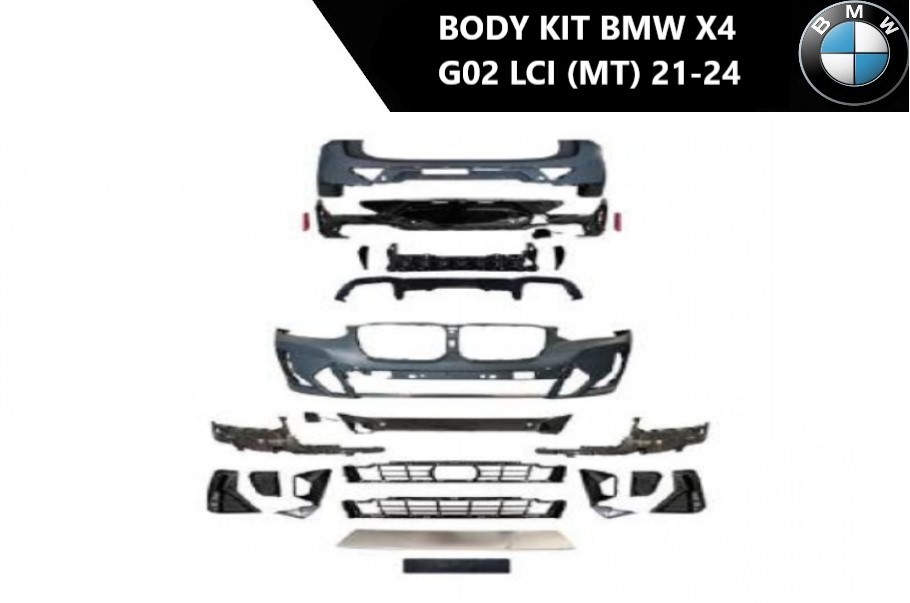 BMW X4 G02 LCI MT body kit 21-24
