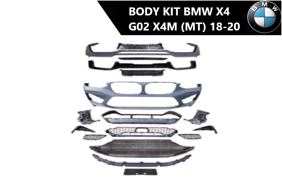 BMW X4 G02 X4M MT body kit 18-20