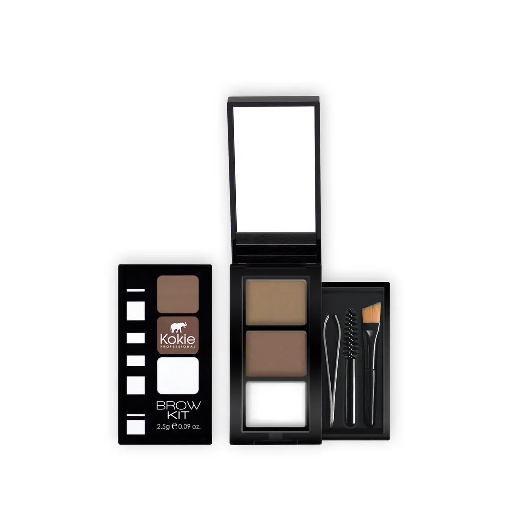 Kokie Cosmetics Brow Kit Set za definisanje obrva, 566 Blonde