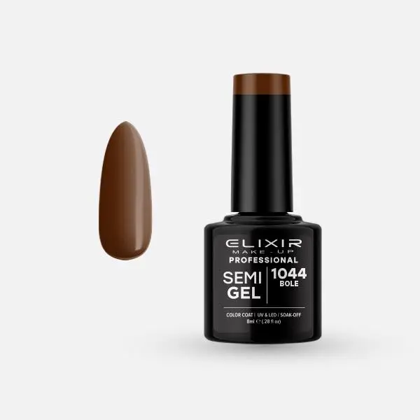 Elixir Gel lak Semi 1044, Bole, 8ml