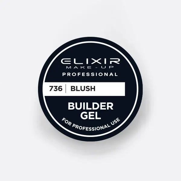 Elixir Builder gel za nokte 736, Blush, 30g