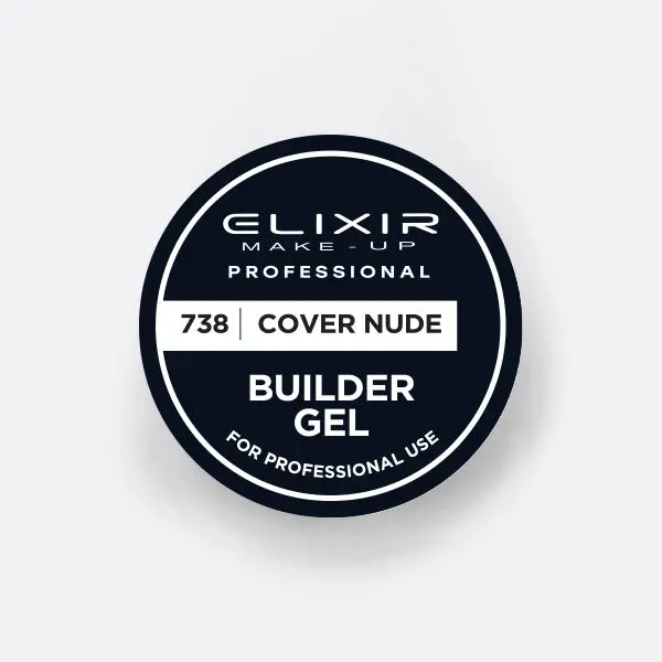 Elixir Builder gel za nokte 738, Cover Nude, 30g