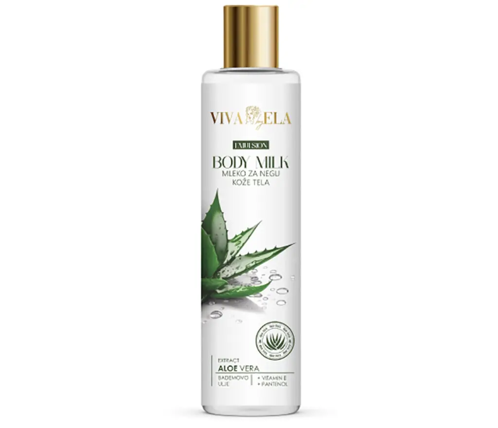 Viva by Ela Mleko za telo sa aloe vera, bademom, pantenolom i vitaminom E, 200ml
