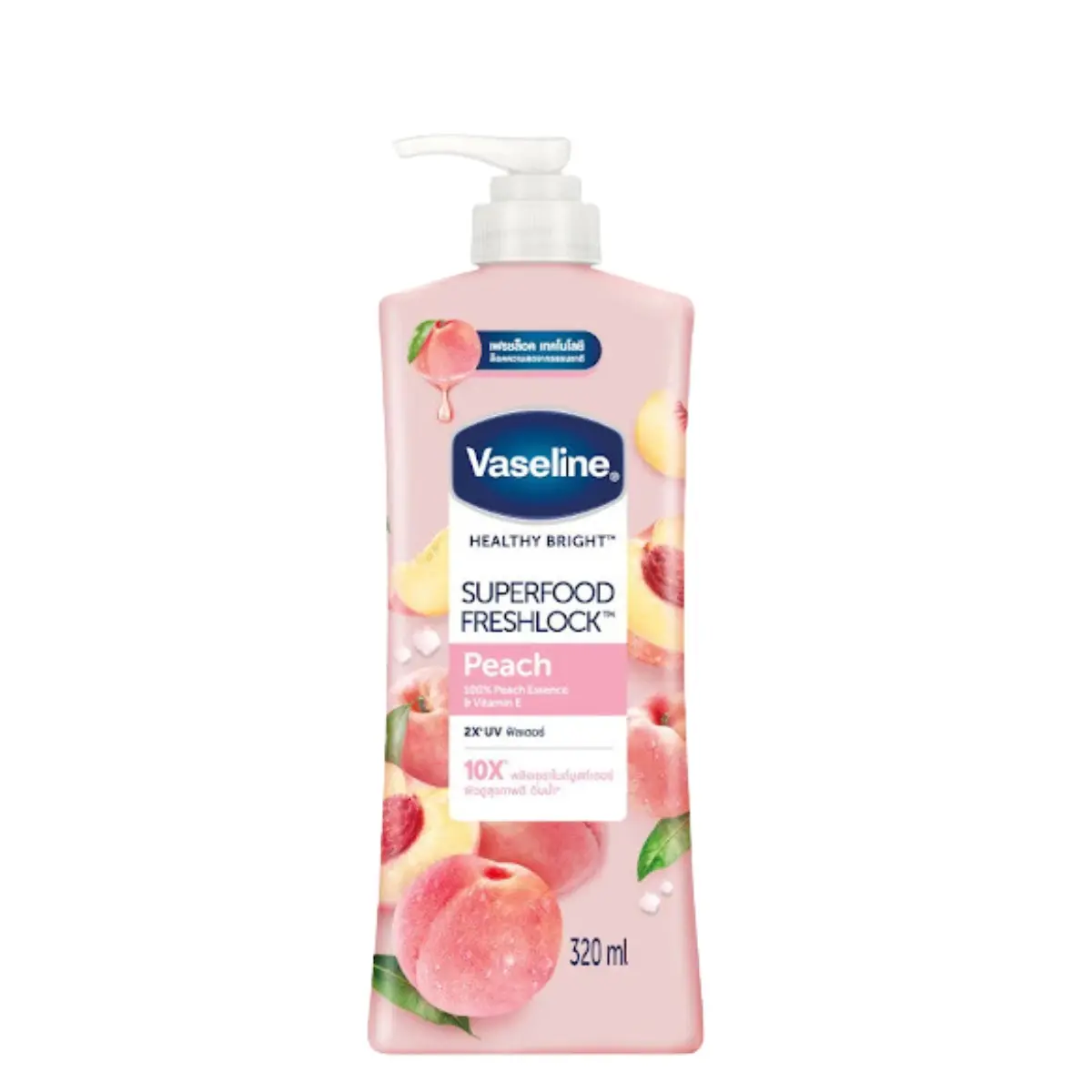 Vaseline Losion za telo sa pumpicom Superfood Peach, 320ml