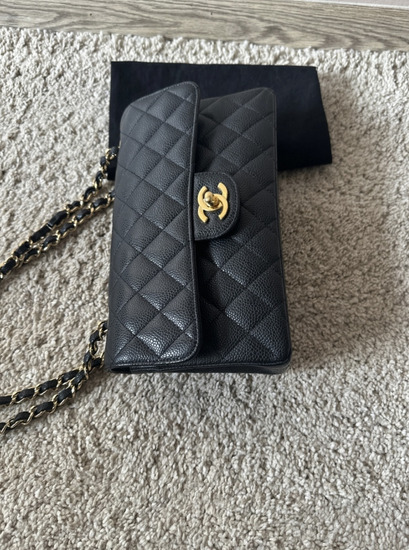 Chanel original double flap torba