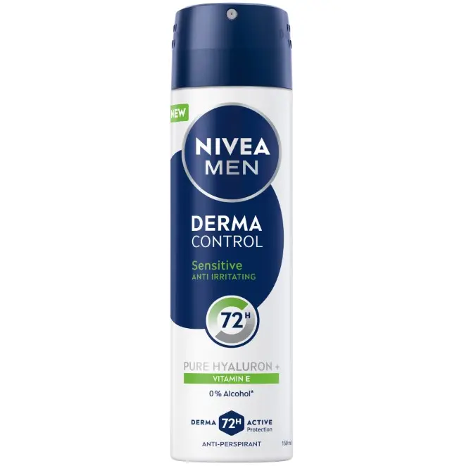 Nivea Men Derma Kontrol dezodorans spreј - Osetljiva koža 150 ml
