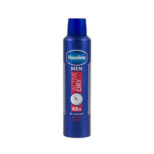 VASELINE Muški dezodorans Active Dry, 250ml