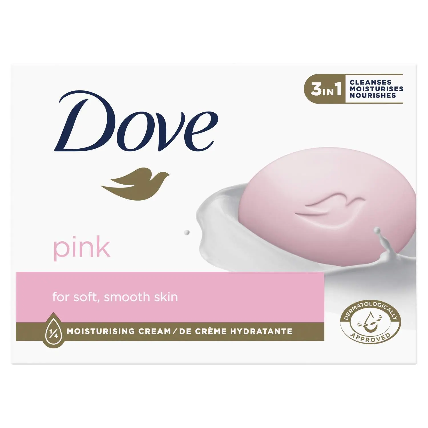 Dove Sapun Refreshing, 90g, Roze