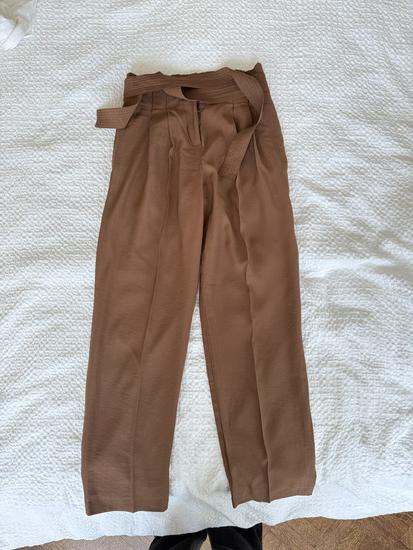 Mango exclusive pantalone od viskoze
