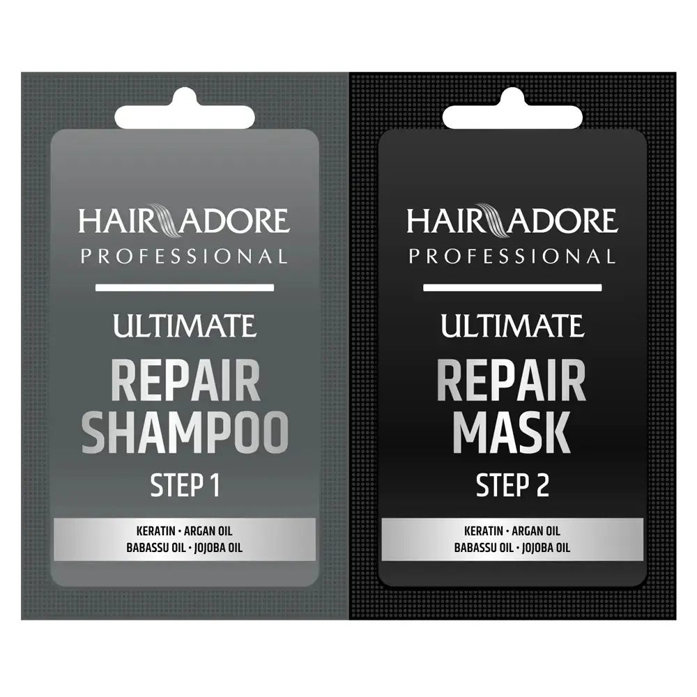 Hair Adore Ultimate Repair Duo-Pack (15 ml šampon + 15 ml maska)