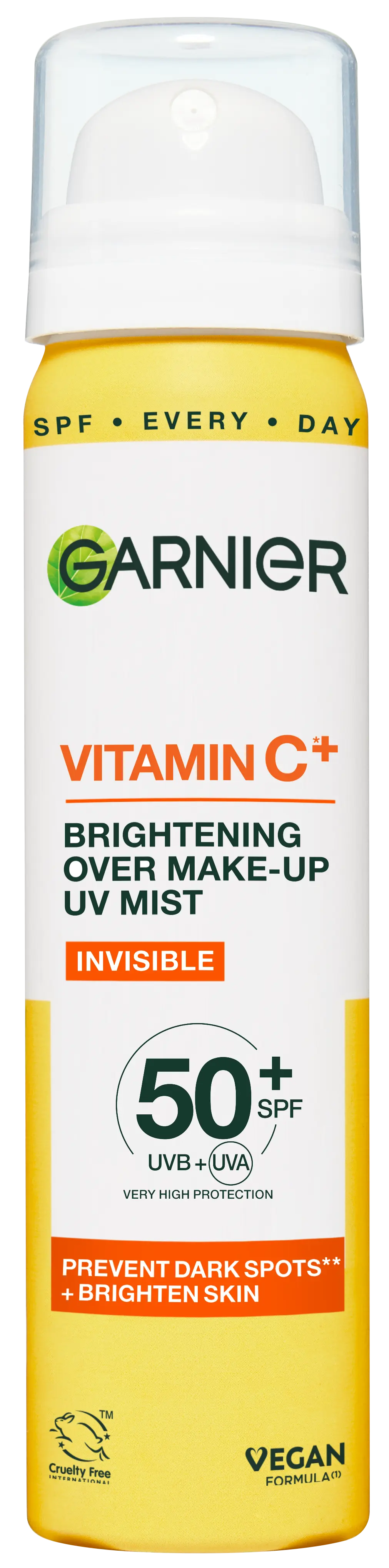 GARNIER Dnevni fluid u spreju za blistavu kožu sa Vitaminom C, SPF 50+​, 40 ml