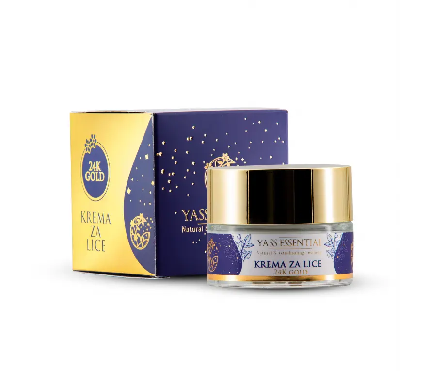 Yassessential Krema za lice 24K Gold, 50 ml