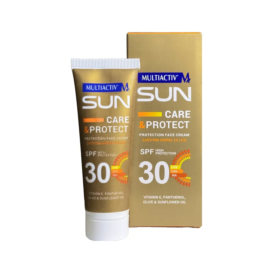 MULTIACTIV SUN Care&Protect Zaštitna krema za lice spf 30, 50ml