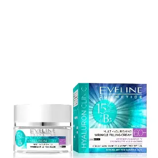 Eveline Krema za lice Hyaluron Clinic Day&Night 60+, 50ml