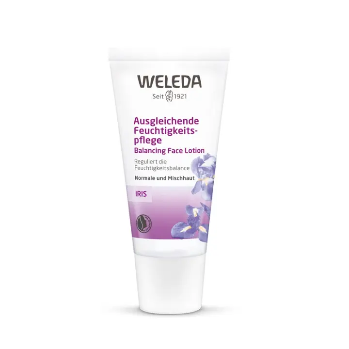 WELEDA Dnevno-noćni fluid za lice iris, 30 ml