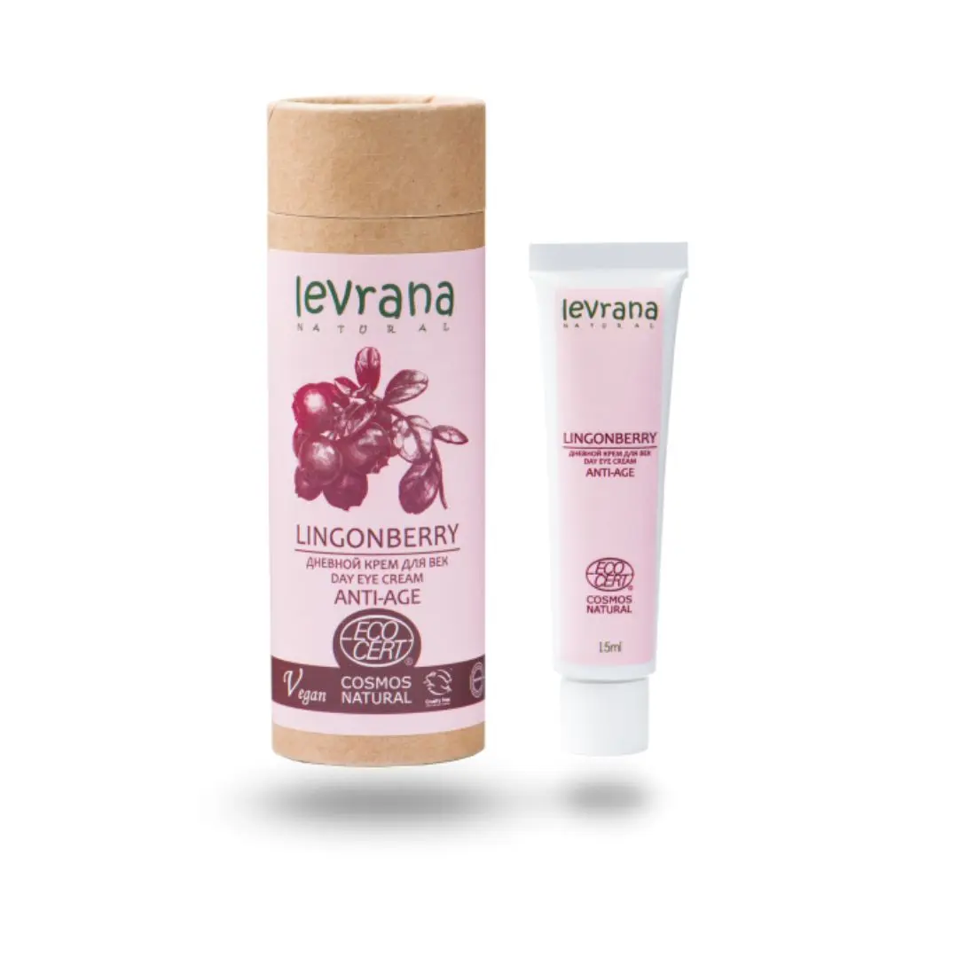 LEVRANA Krema za predeo oko očiju ŠUMSKA BRUSNICA Anti age, Organic certified 15 ml