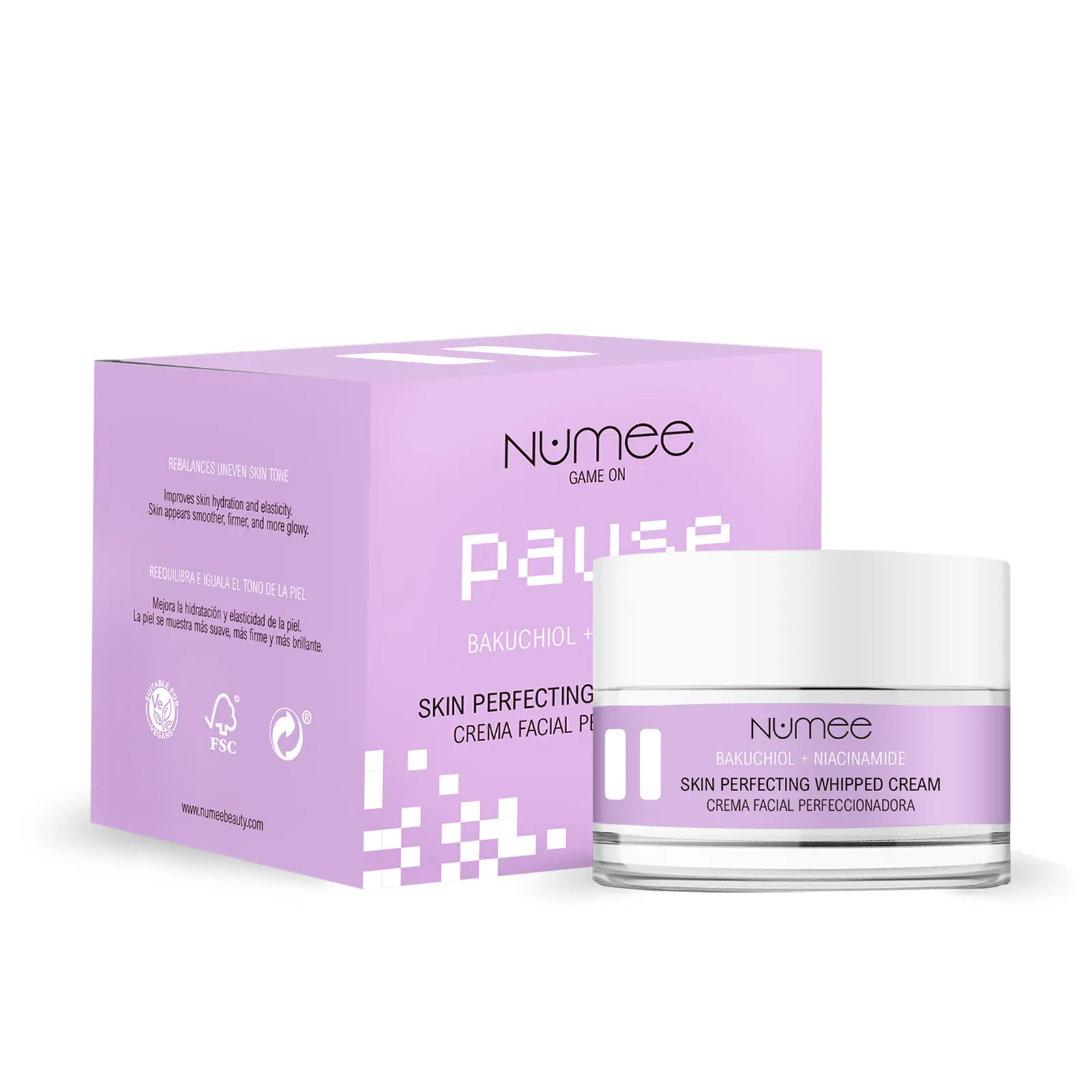 NUMEE Noćna krema za zatezanje kože lica Bakuchiol & Niacinamide 50ml