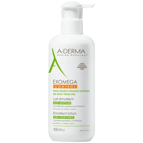 A-Derma Exomega Controlmleko za vrlo suvu i osetljivu kožu, 400ml