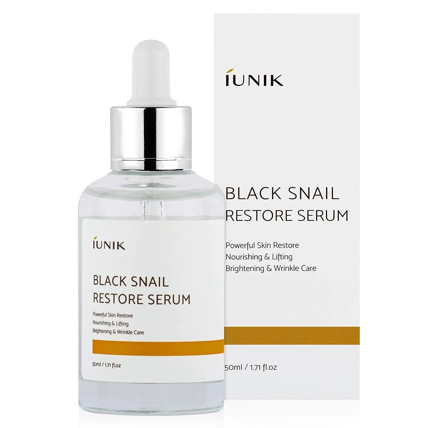 IUNIK Obnavljujući serum za lice od mucina crnog puža 50ml