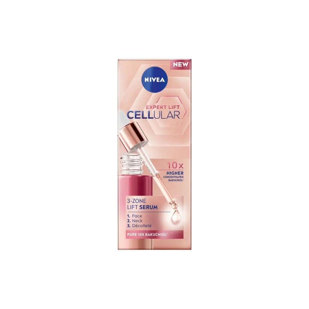 NIVEA Serum Cellular Filler Expert, 3 zone, Bakučila, 30ml