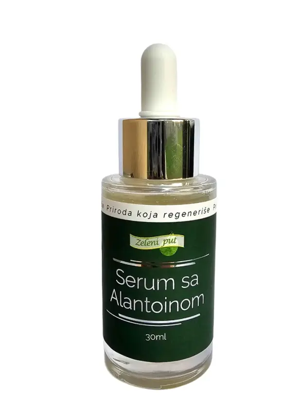 Zeleni put Serum za lice na bazi alantoina, 30ml