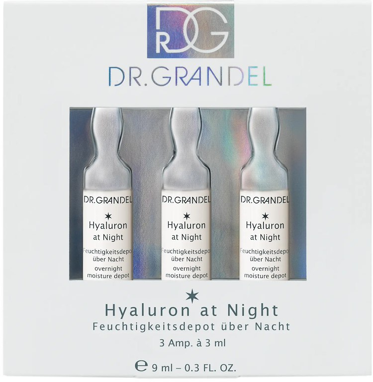 DR.GRANDEL Noćne ampule sa hijaluronom 3x3ml