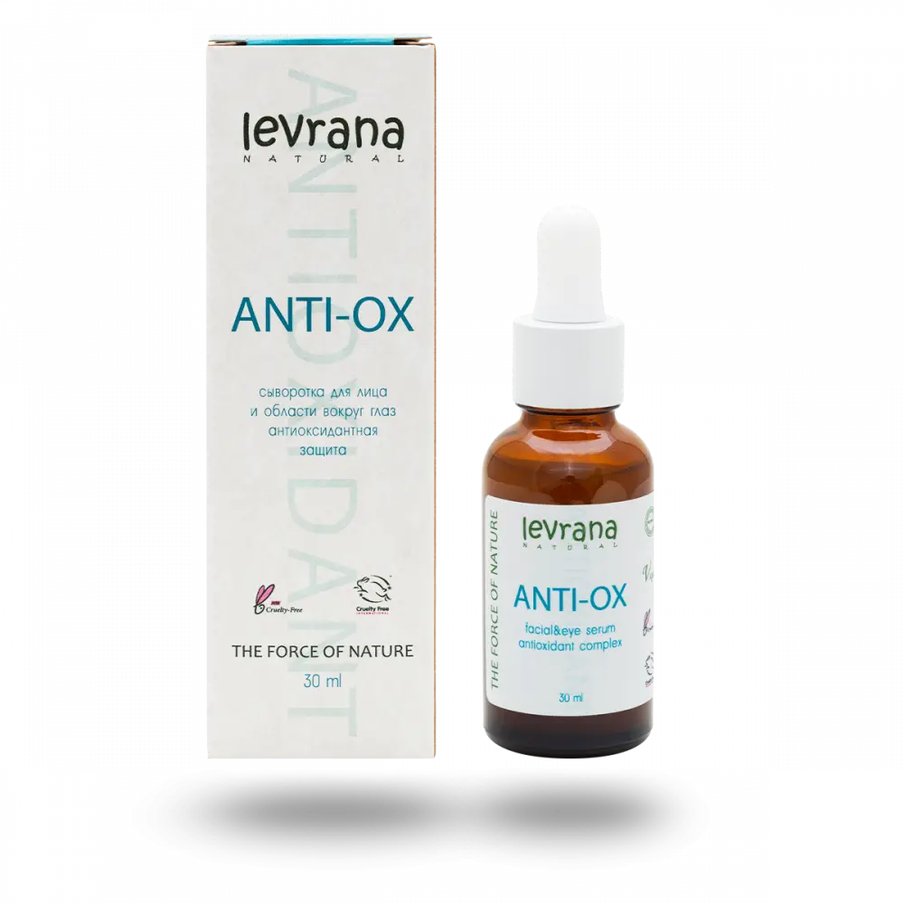 LEVRANA Serum za lice ANTI-OX Organic certified 30 ml