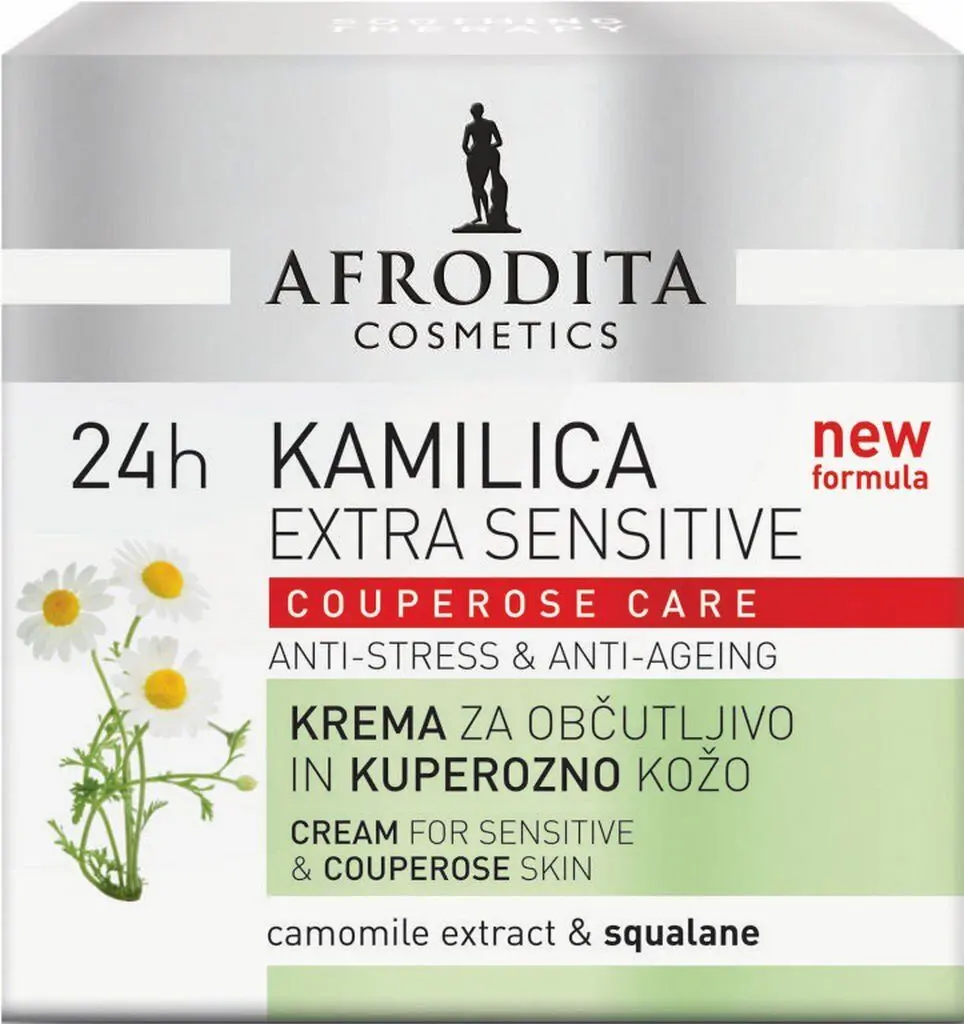 Afrodita Krema za lice Extra Sensitive Kamilica, 50ml