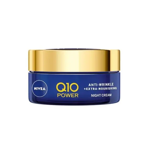NIVEA Q10 Extra Nourish noćna krema protiv bora 50 ml