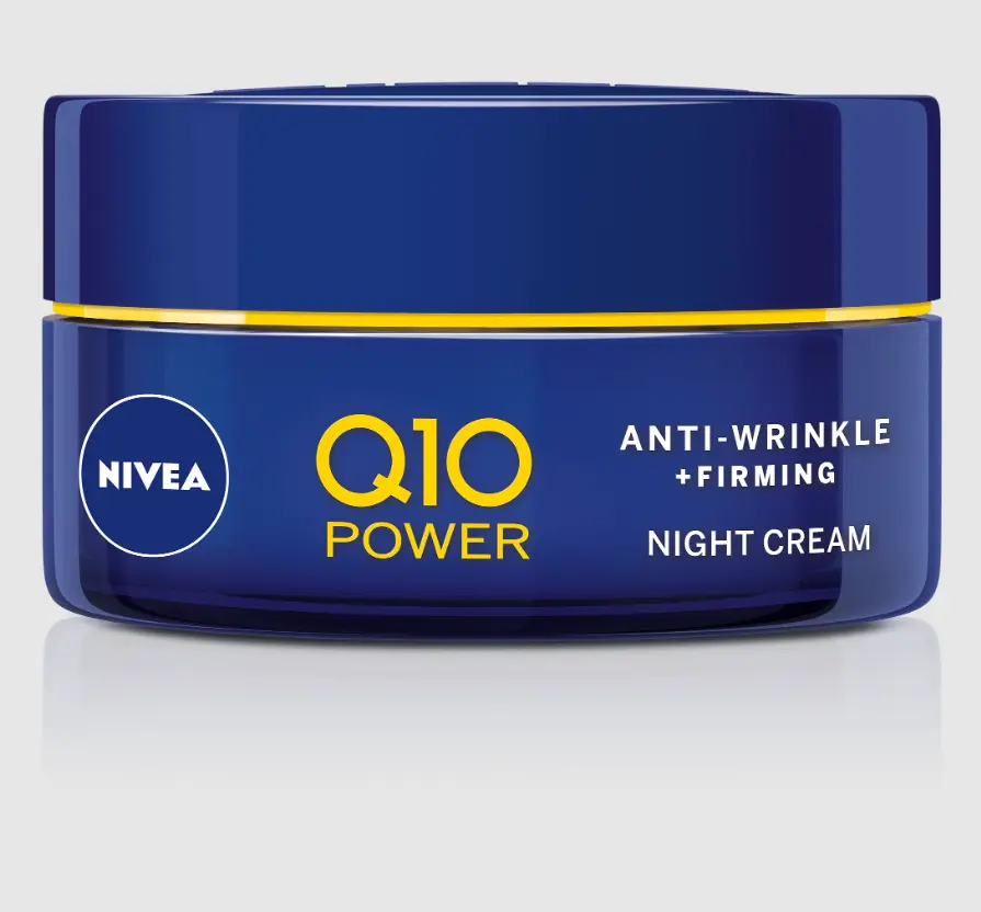 NIVEA Q10 Power Noćna krema protiv bora + zatezanje kože 50ml