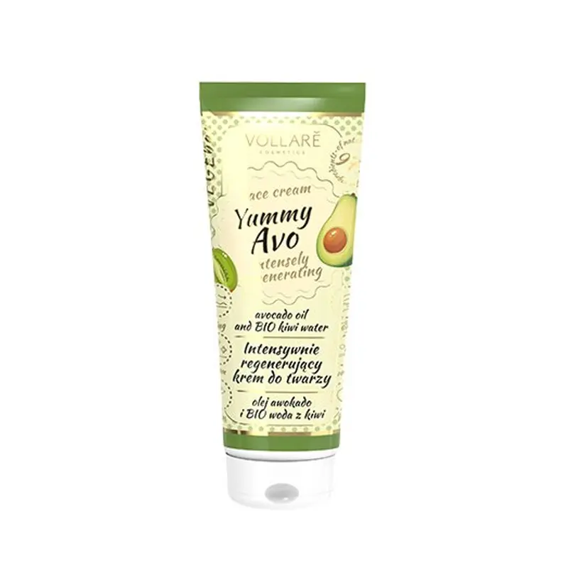 Vollare Vegebar Yummy Avo Intensely Regenerating Krema za lice, 50ml