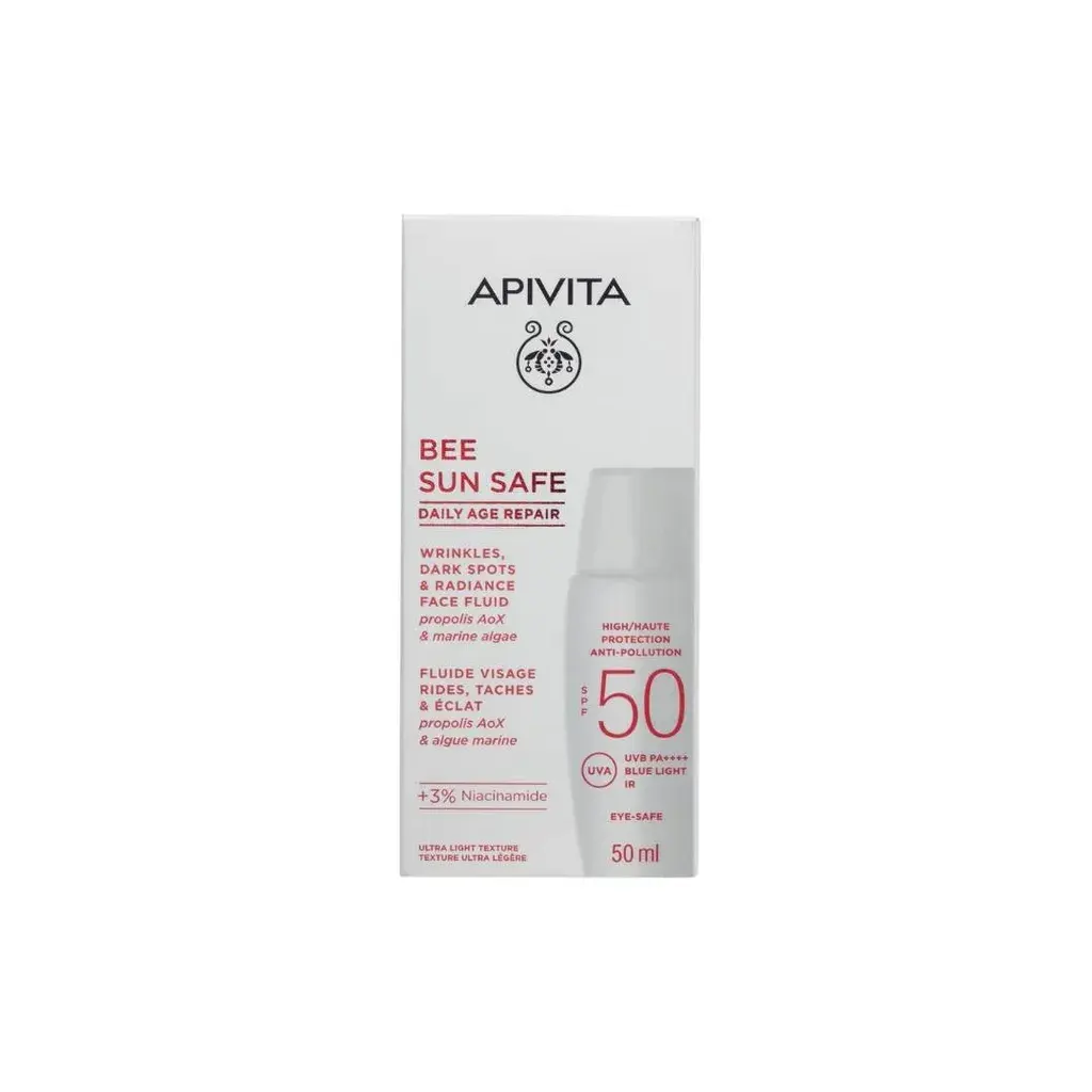 Apivita Fluid za lice age repair Bee Sun Safe, SPF50, 50 ml