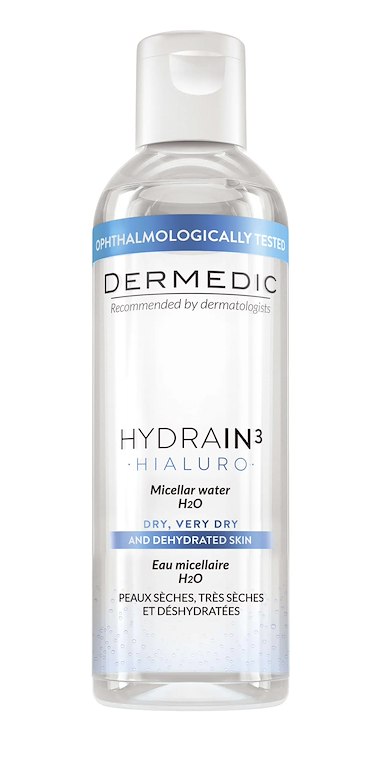DERMEDIC Micelarna voda hidrain3 hialuro h2o, 200ml