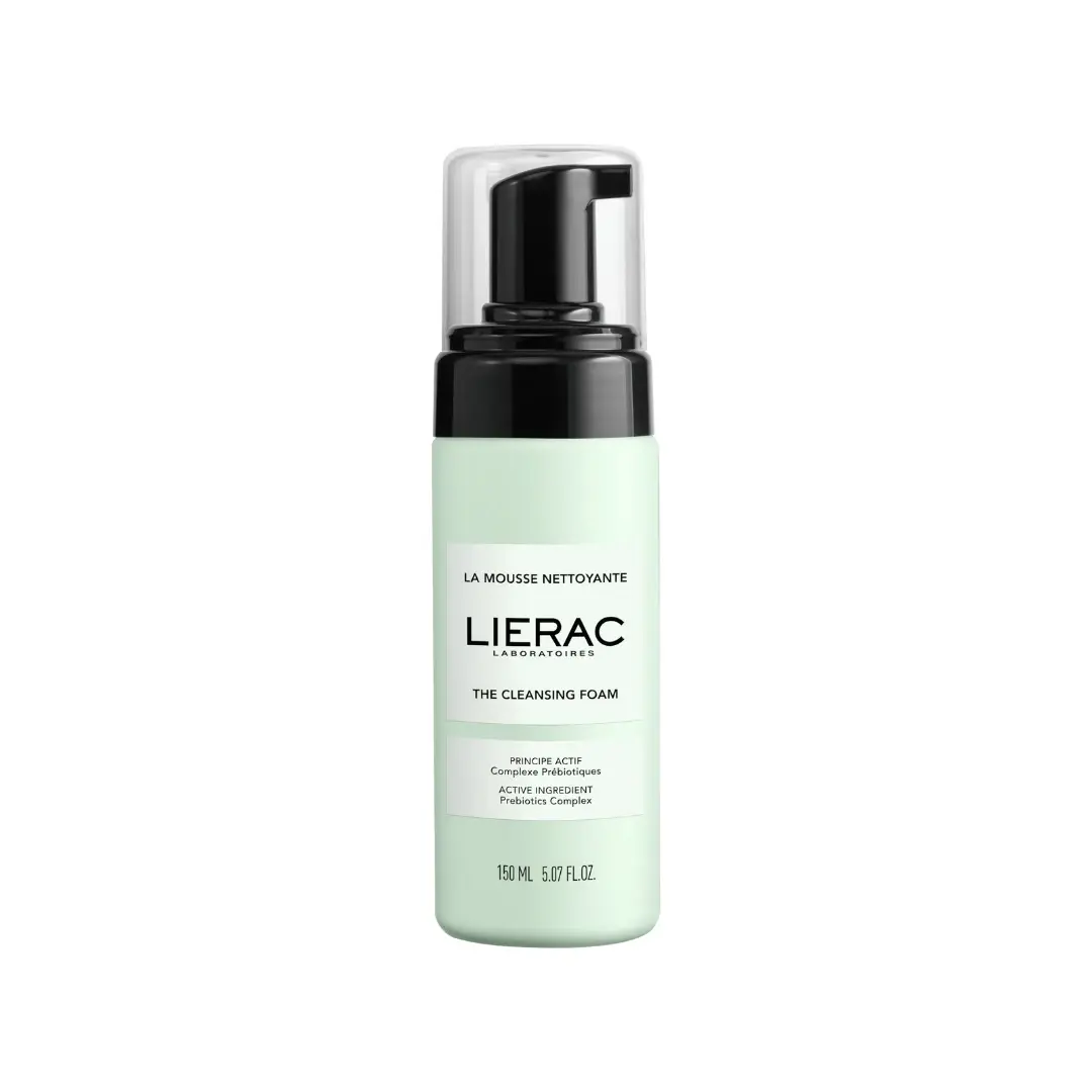 LIERAC Pena za čišćenje lica Prebiotics Complex 150 ml